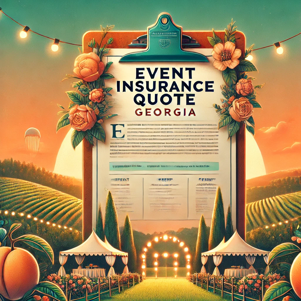 event insurance quote Georgia - 2026 party coverage Online