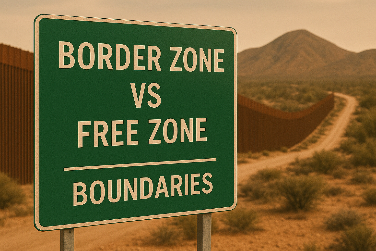 Border Zone vs Free Zone Boundaries - 2026 quote